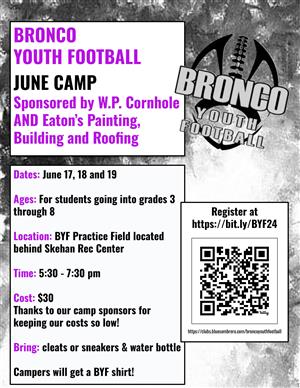 Hampden Recreation Department and Lura Hoit Memorial Pool: Bronco Youth ...